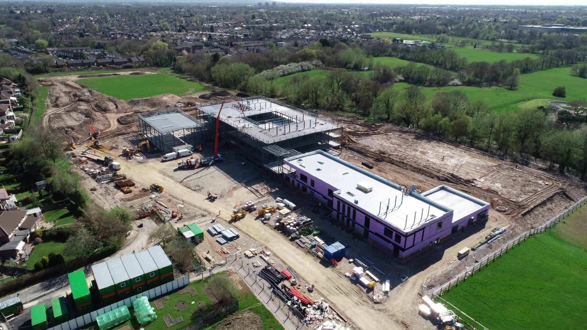 Aerial Images of Laurus Cheadle Hulme - Laurus Cheadle Hulme