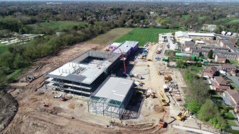 Aerial Images of Laurus Cheadle Hulme - Laurus Cheadle Hulme