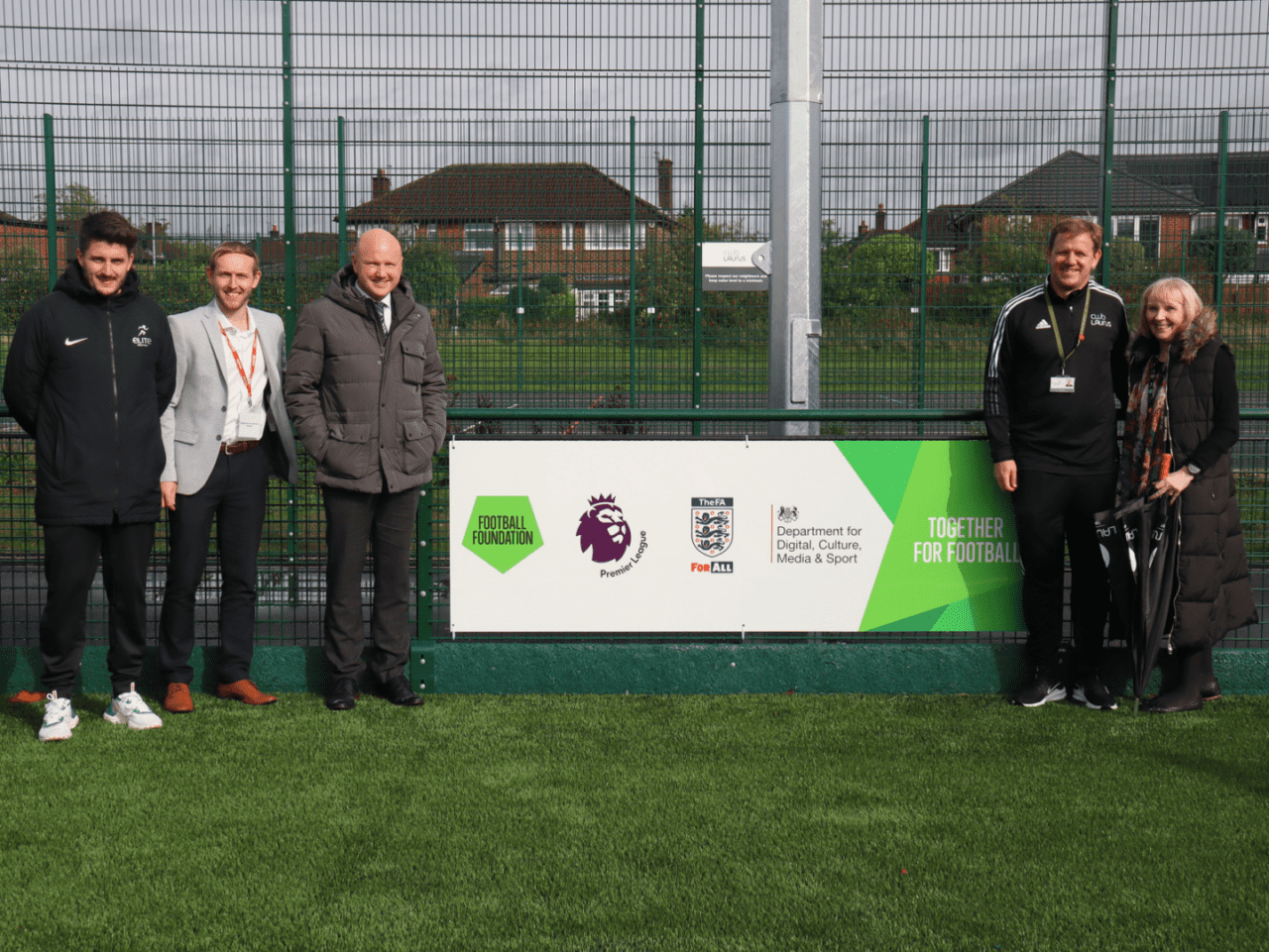 Stockport County Manager opens 3G pitch at Laurus Cheadle Hulme ...