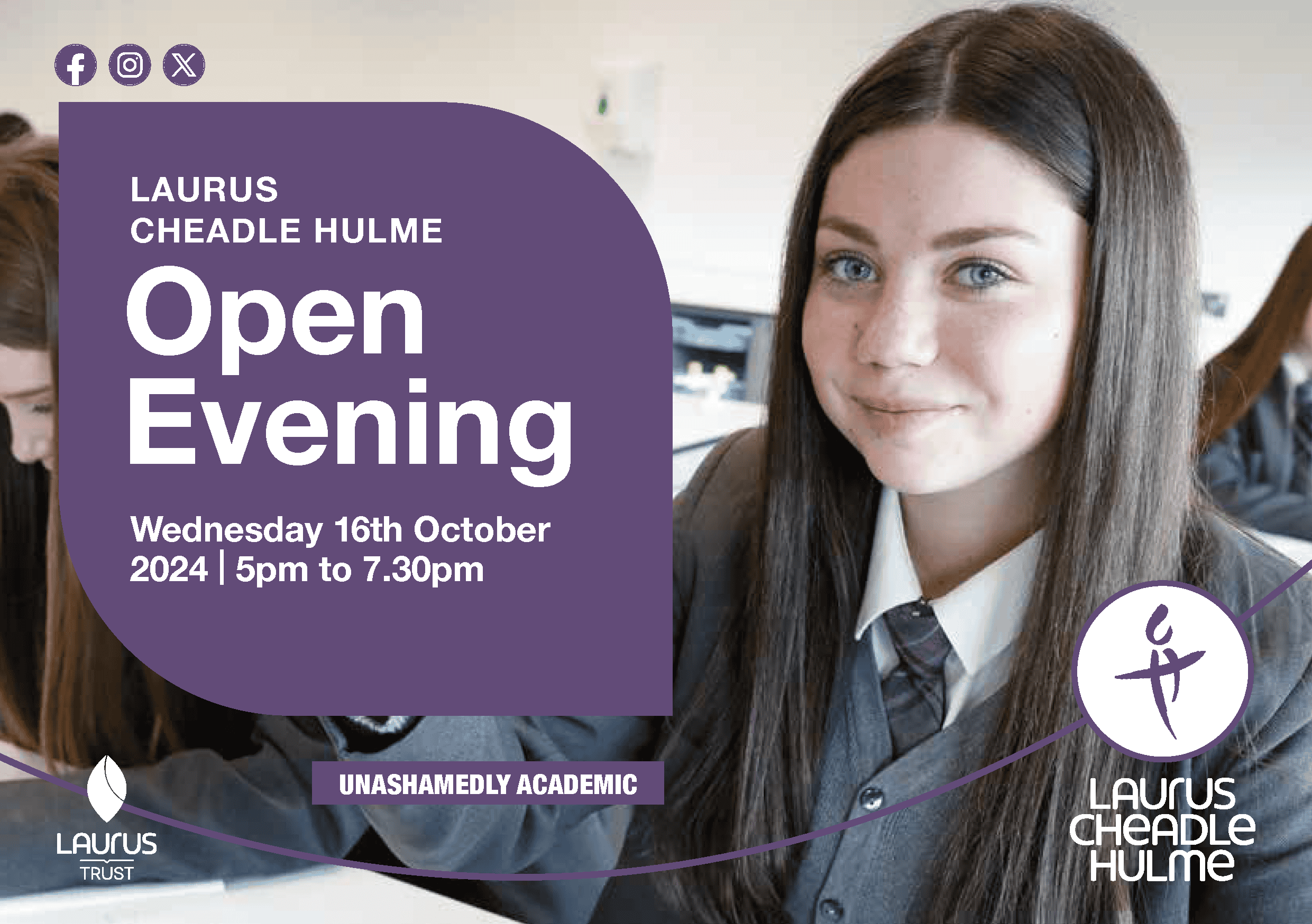 Laurus Cheadle Hulme Open Evening 2024 - Laurus Cheadle Hulme